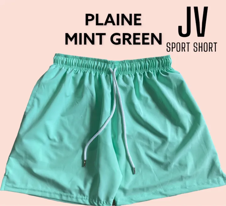 TASLAN SHORT ( PLAIN ) Mint green | Lazada PH