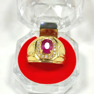 Emas Batu Ruby Ring