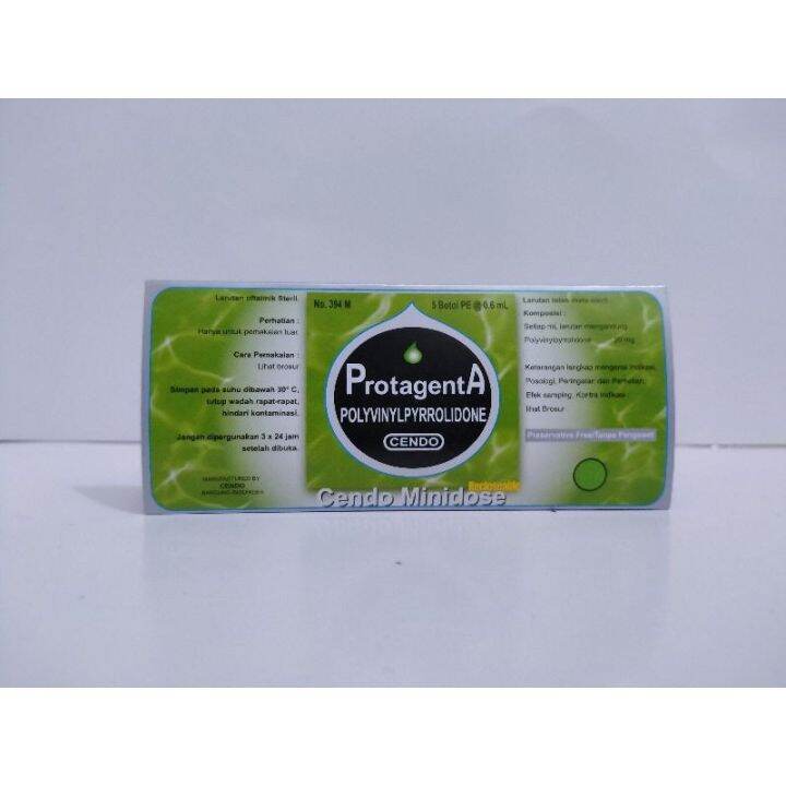 Cendo protagenta tetes untuk mata kering per strip | Lazada Indonesia