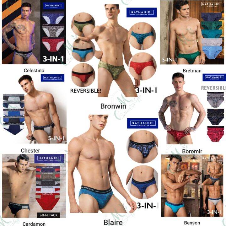 Natasha Mens Brief 3in1, 5in1, 7in1 Pack v.3 | Lazada PH