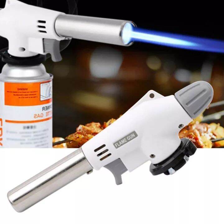 Flame Gun 920 Gas Torch Blow Torch Butane Kepala Las Pemantik Otomatis ...