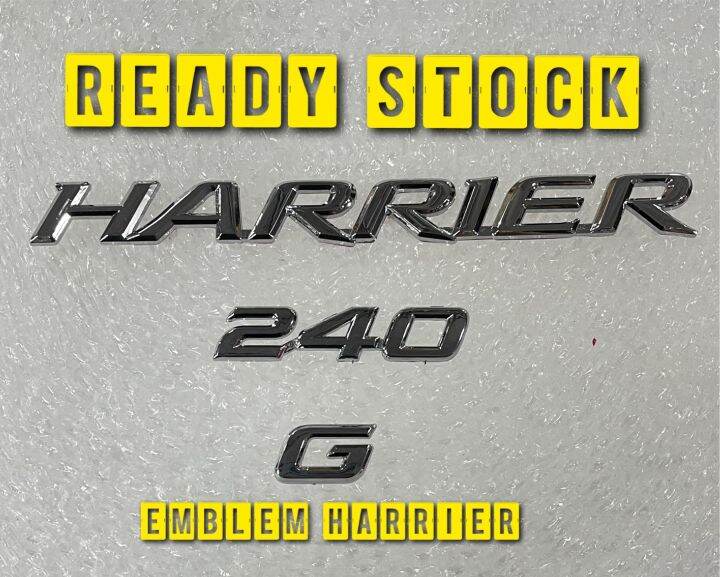 emblem harrier 240 g emblem harrier toyota harrier 240 g harrier emblem ...