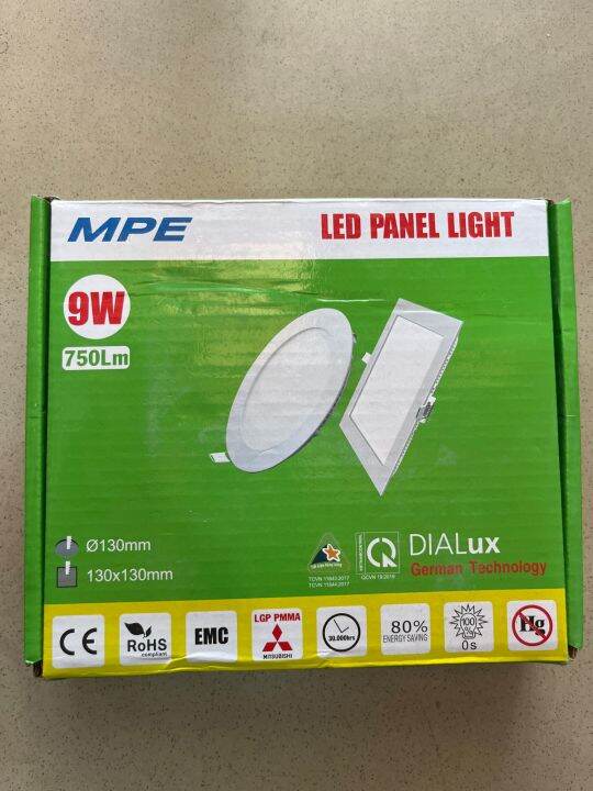 Đèn led âm trần 9w Mpe | Lazada.vn