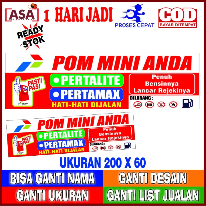 SPANDUK BANNER , POM MINI UKURAN 200 X 60 BISA GANTI NAMA DAN TULISAN DESAIN GRATIS | Lazada ...