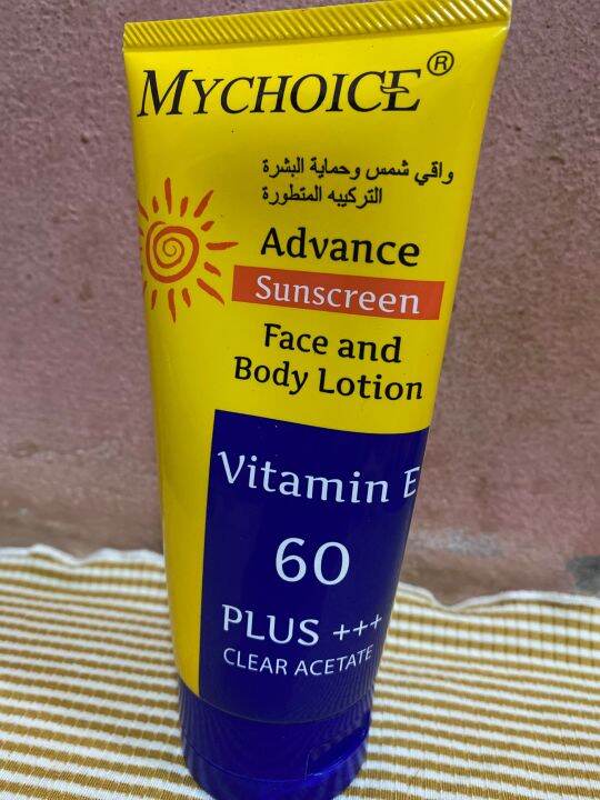 Mychoice Advance Sunscreen Face and Body Lotion | Lazada.co.th