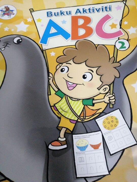 Buku aktiviti ABC 2 for alphabets to z for Bahasa Melayu words ...