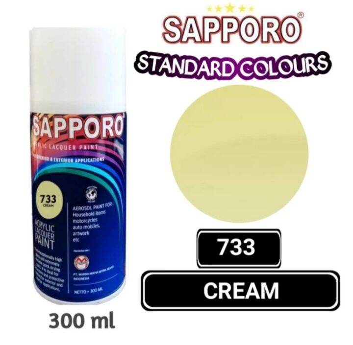 733 Cream sapporo 300ml cat semprot pylox pilok pilox | Lazada Indonesia