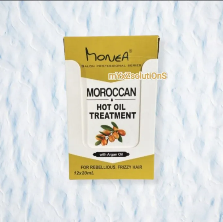 MONEA Moroccan Hot Oil Treatment 20mlx12 | Lazada PH