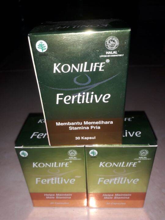 konilife fertilife isi 30 kapsul | Lazada Indonesia
