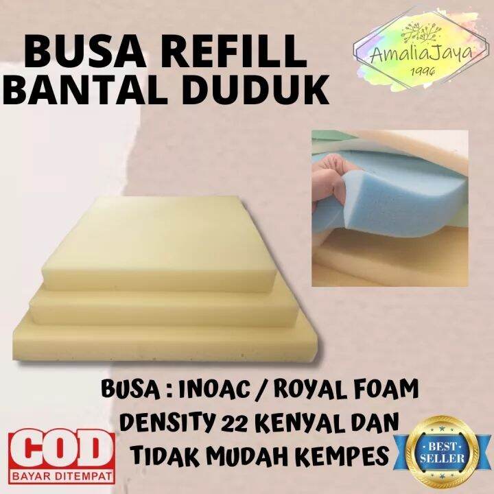 REQUEST UKURAN 235X50X8CM BUSA ALAS DUDUK | BUSA REFIL | Lazada Indonesia