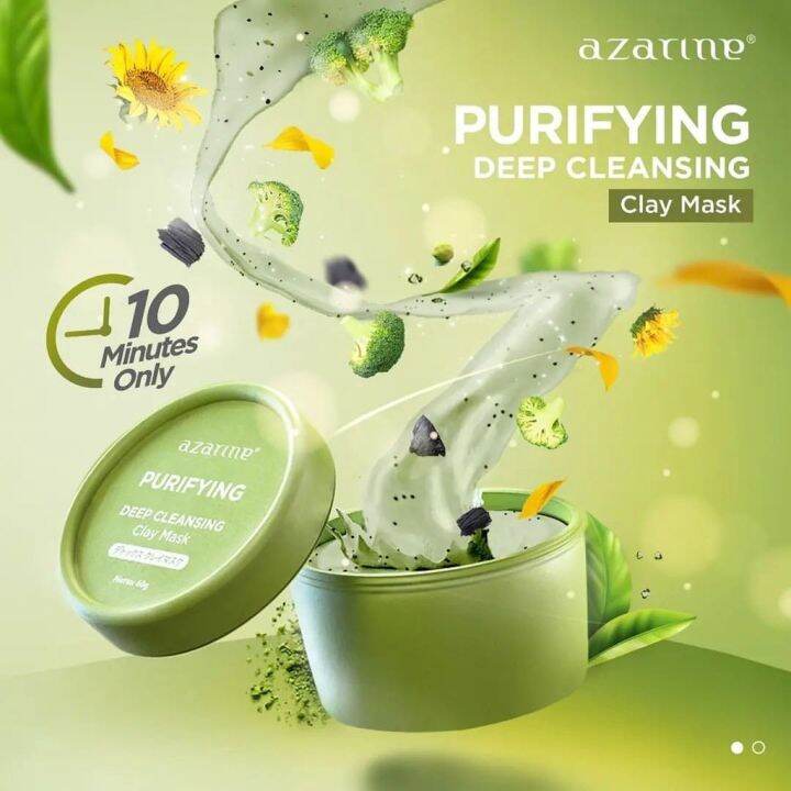 Azarine Purifying Deep Cleansing Mask | Lazada Indonesia
