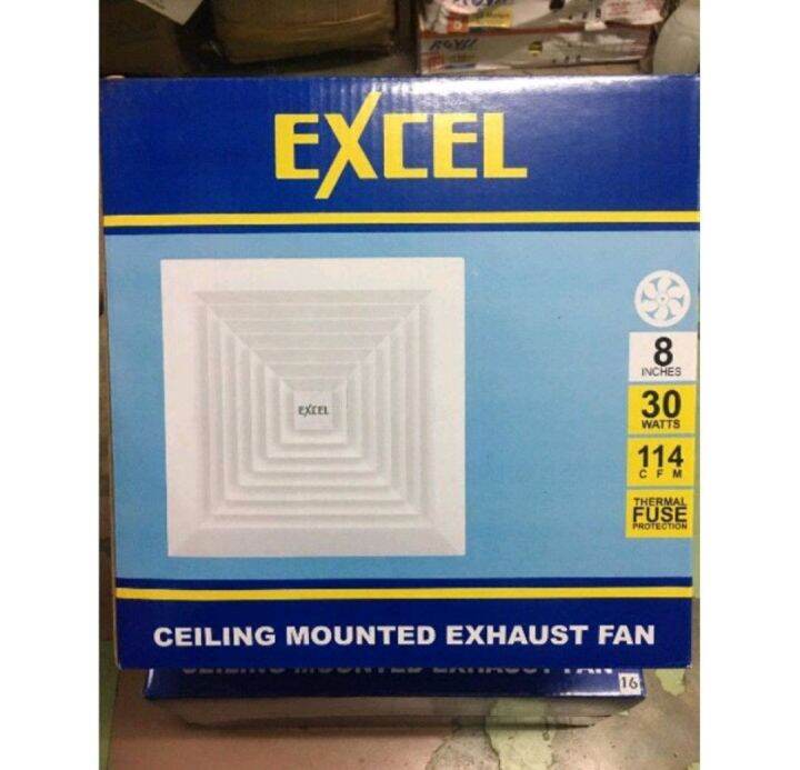 high quality excel exhaust fan ceiling type / wall type : 8inch and 10 ...