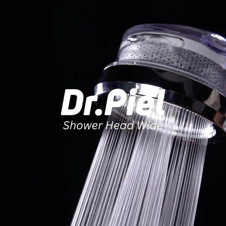 Dr.Piel Shower Head ฟิลเตอร์กรองน้ำ 2 ระดับ | Lazada.co.th