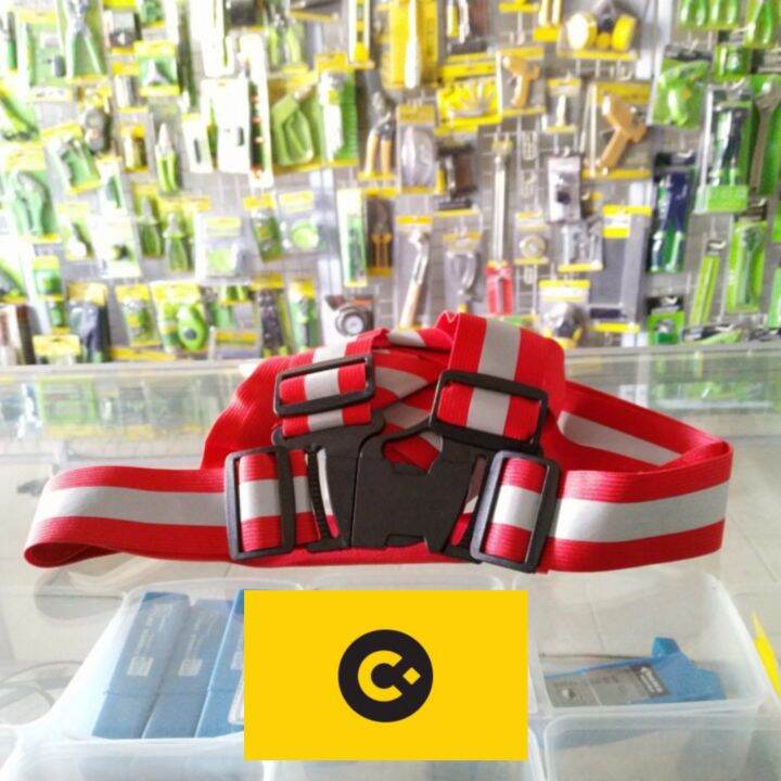 ROMPI PROYEK TALI MERAH RRT SAFETY SAFE VEST SCOTLITE KARET KERJA CMart ...