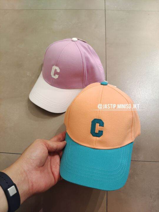 MINISO 🆕 Topi Baseball Future Star Contrast Color (sz.54cm) | Lazada ...