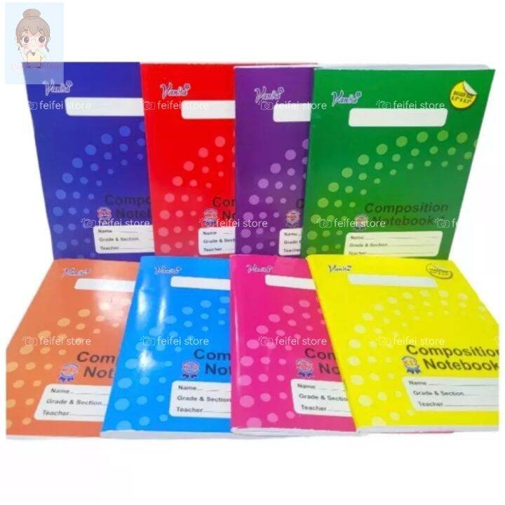 CFF💎Vanda K-12 Composition Grade1&2 Notebook | Lazada PH