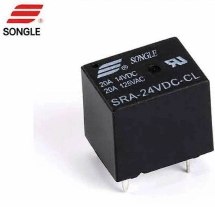 Relay 24 DC 24V 20a Songle Relay SRA-24VDC-CL High Power high quality ...