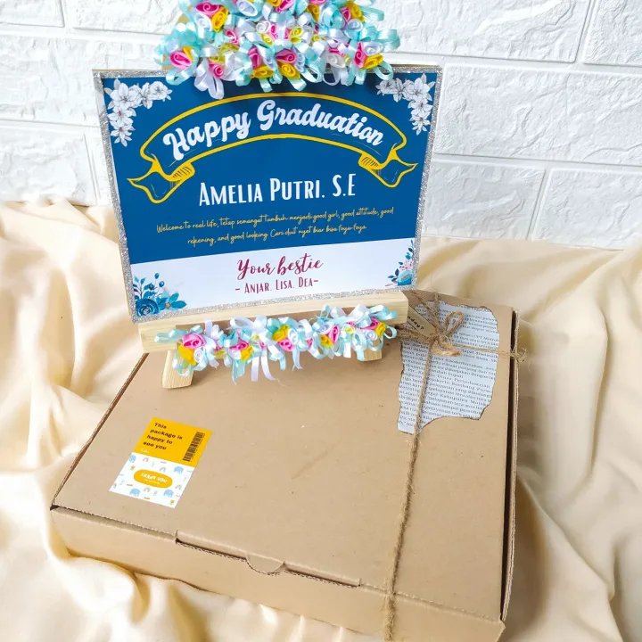 KADO PAPAN BUNGA MINI/ HADIAH ULANGTAHUN ANNIVERSARY WEDDING WISUDA ...