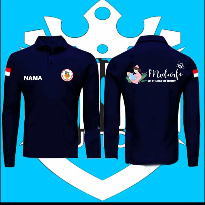 KAOS POLO SHIRT TANGAN PANJANG IKATAN BIDAN INDONESIA // BAJU IBI ... KAOS POLO SHIRT TANGAN PANJANG IKATAN BIDAN INDONESIA // BAJU IBI ...