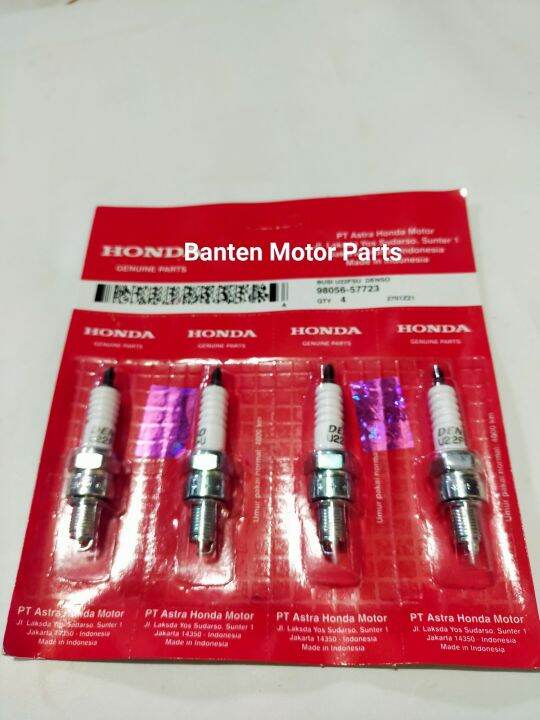Busi Honda Gren ,Supra,Mio pala pendek.Busi U22FSU Denso Per 4 Biji ...