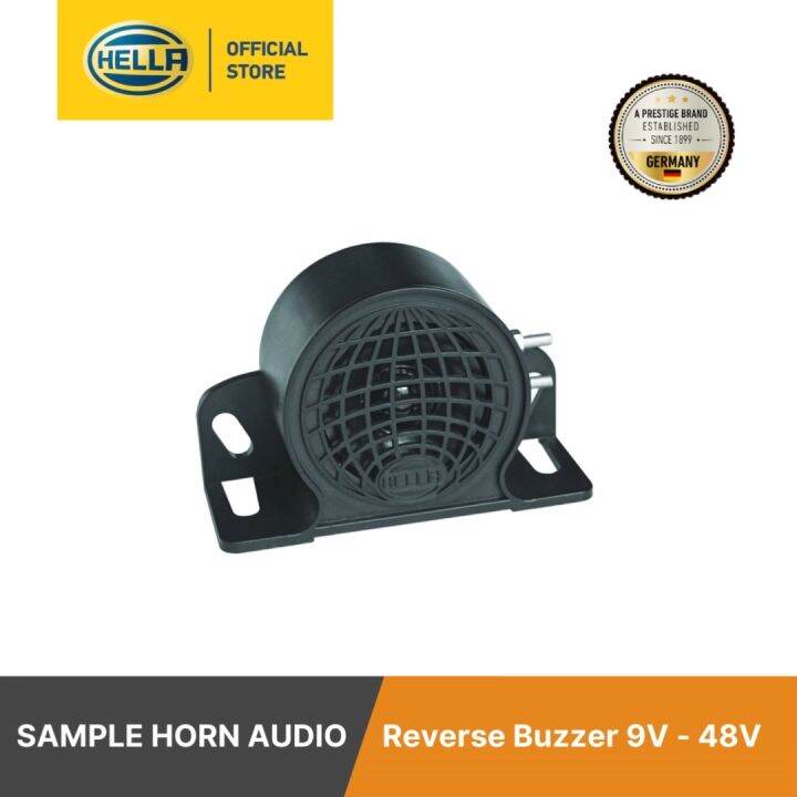 Hella Reverse Buzzer 9V - 48V (1 Pc) - 009 148 141 Horn Black | Lazada PH