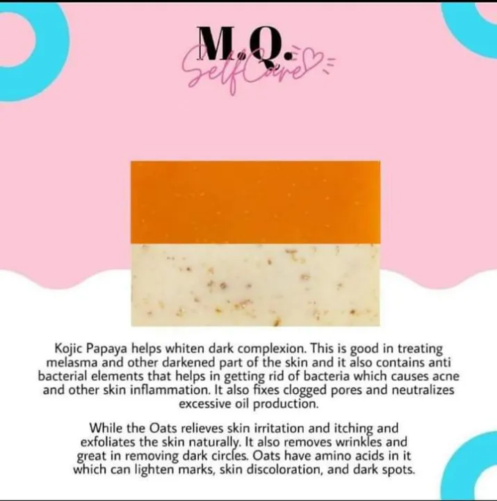 MQ Cosmetics Honey - Oatmel Kojic Soap | Lazada PH