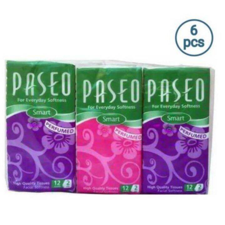 Tissue Paseo pocket isi 6, dan isi 50 lembar | Lazada Indonesia