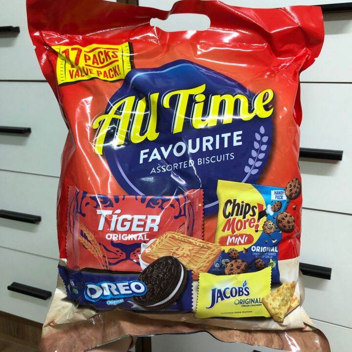 All Time Favorite Assorted Biscuits บิสกิตรวมรสยอดนิยม 4 รสในห่อเดียว ...