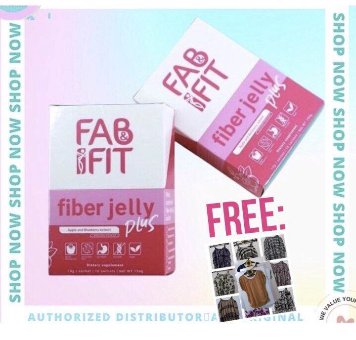 FAB & Fit Fiber Jelly (10 sachets) | Lazada PH