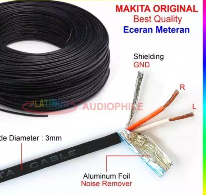 ZF380 KHH KABEL AUDIO STEREO INPUT AUX HEADPHONE KABEL HEAD SKEREM ...