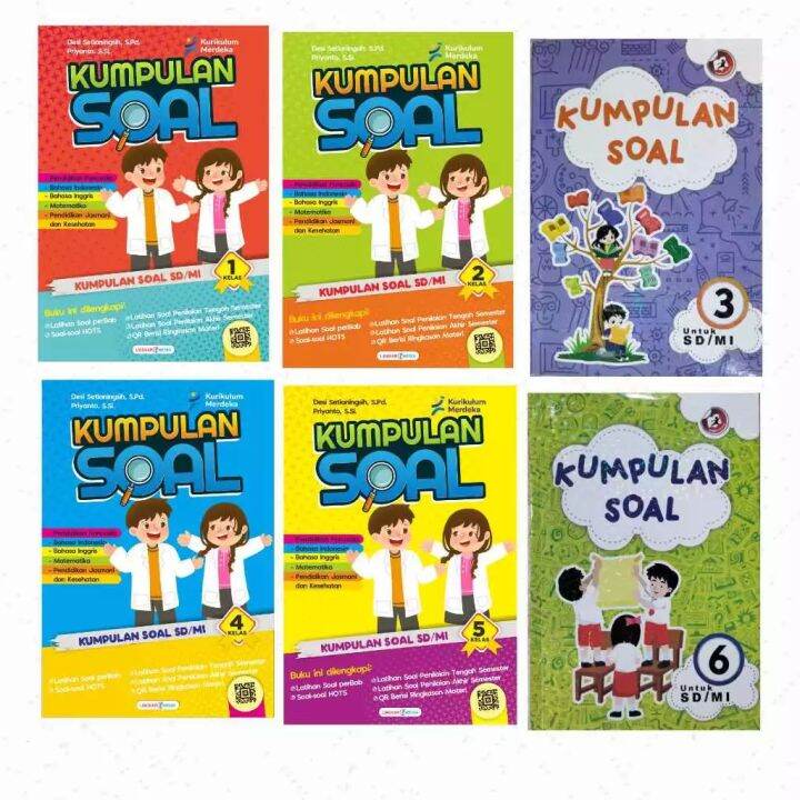 Kumpulan Soal SD/MI Kurikulum Merdeka Kelas 1 2 3 4 5 6 Lengkap Kunci Jawaban -Lingkar Media ...