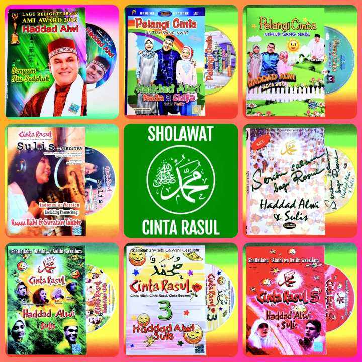 KASET VCD ORIGINAL LAGU CINTA RASUL HADDAD ALWI-KASET CINTA RASUL-KASET ...