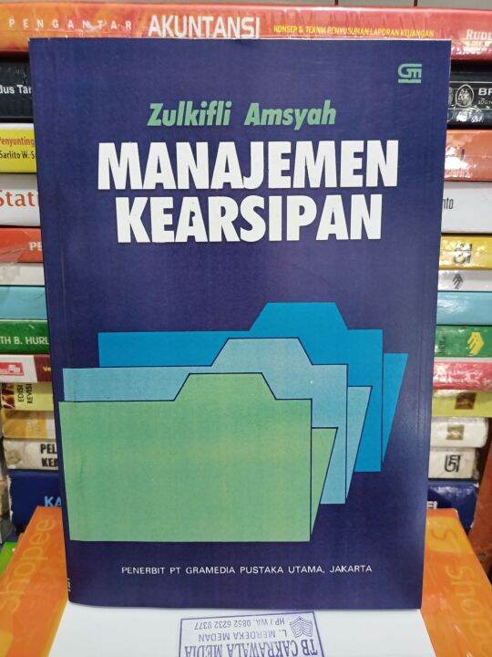 buku manajemen kearsipan amsyah | Lazada Indonesia