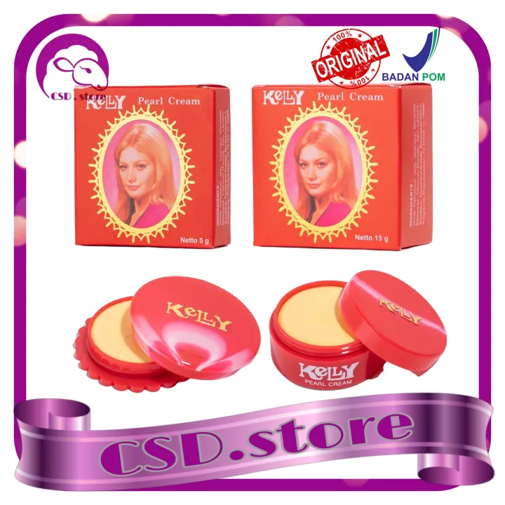 [BPOM] Kelly Pearl Cream 15gr - Kelly Cream 5 gr - BEDAK KELLY | Lazada ...