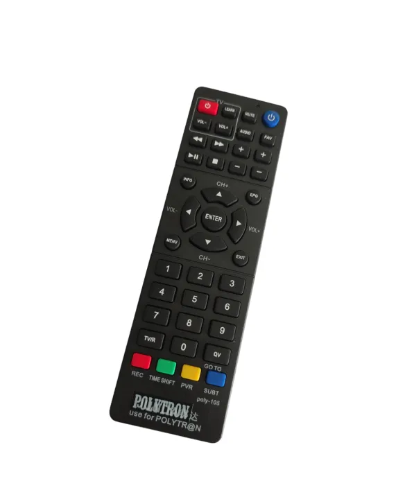 REMOTE STB RECEIVER Set Top Box Polytron DVB T2 PDV 600 PDV700 PDV610 ...
