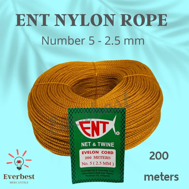 Ent rope #5 2.5 mm BROWN | Lazada PH