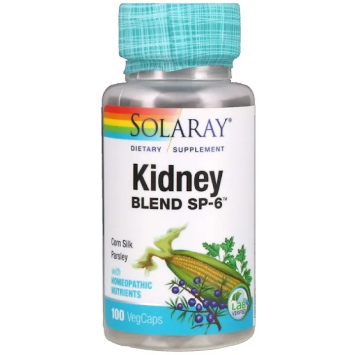 ส่งไว⚡️ Solaray Kidney Blend SP-6 บำรุงไต ขนาด 100 แคปซูล | Lazada.co.th