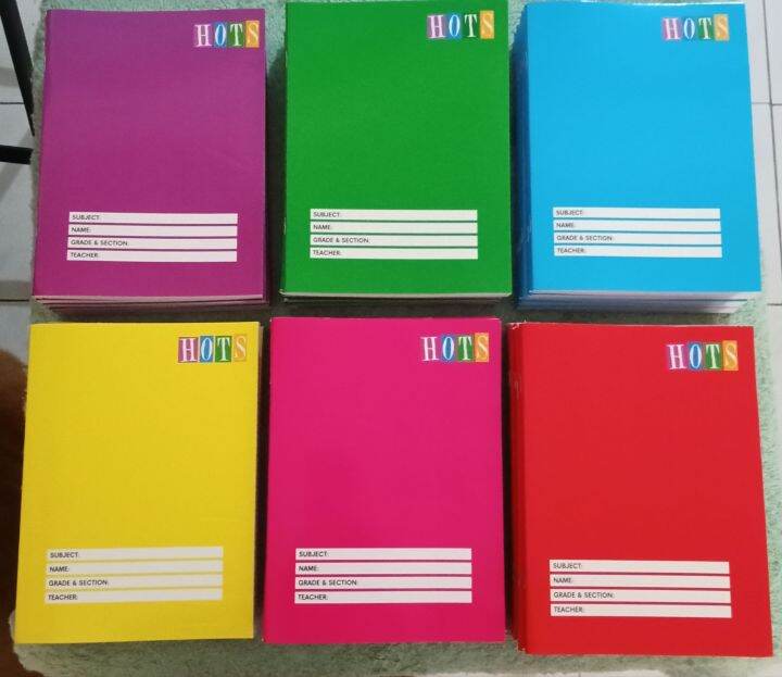 HOTS Writing notebook 80 leaves grade 1 to 3 | Lazada PH