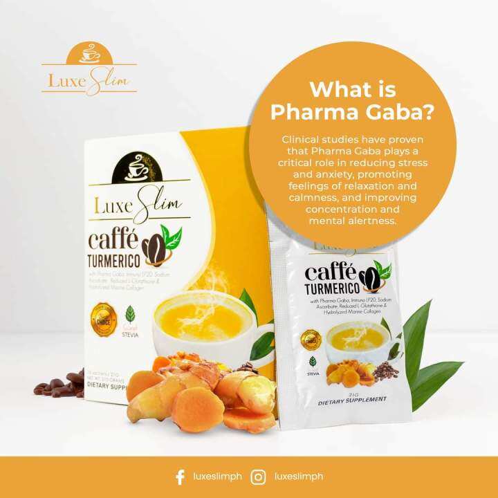 Luxe Slim Caffe Turmerico by Anna Magkawas | Lazada PH