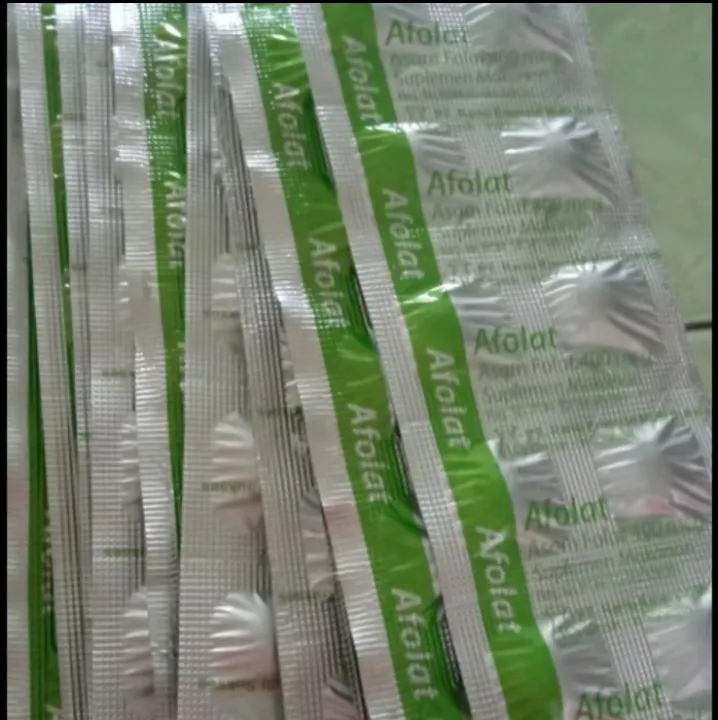 afolat asam folat 400 mcg harga per strip | Lazada Indonesia