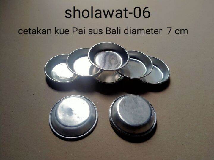 cetakan Pai sus Bali alumunium 12 pcs & 6 pcs | Lazada Indonesia