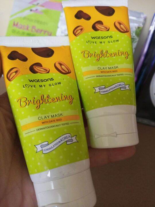 Watsons love my glow Clay Mask | Lazada Indonesia