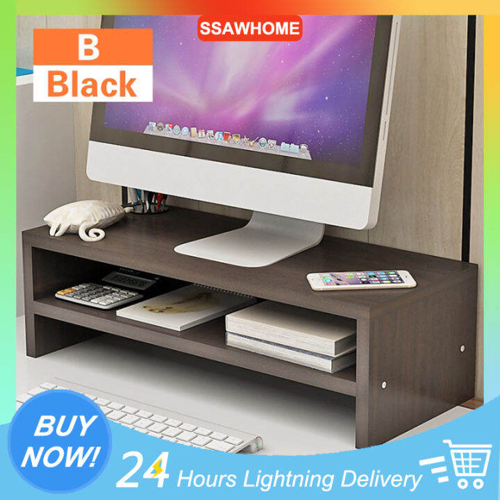 【Ready Stock】Computer Monitor Screen Increased Rack Desktop Rack ...