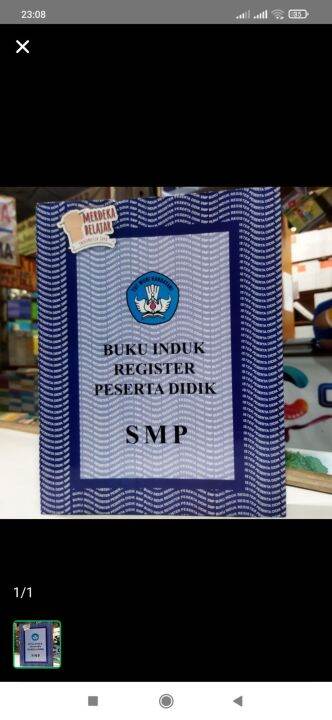 BUKU INDUK REGISTER PESERTA DIDIK SMP KURIKULUM MERDEKA | Lazada Indonesia