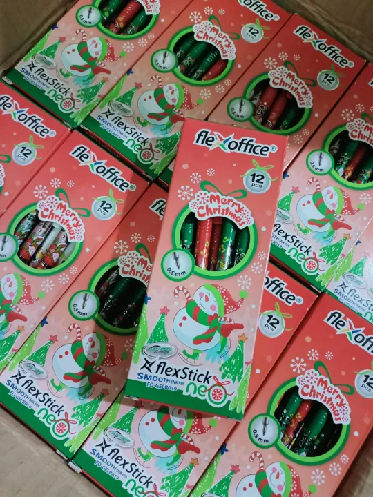 Flex Stick 0.5mm Christmas Pen -12pcs Per Box | Lazada PH