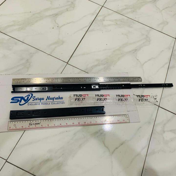 Rel Laci Ril Merek HUBEN ORI FE-37 Double Track 40 cm 400 mm Roda Soft ...