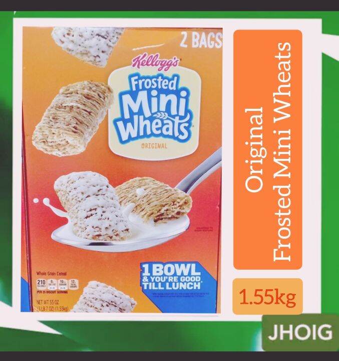 Original Kellogg's Frosted Mini Wheats 1.55kg | Lazada PH