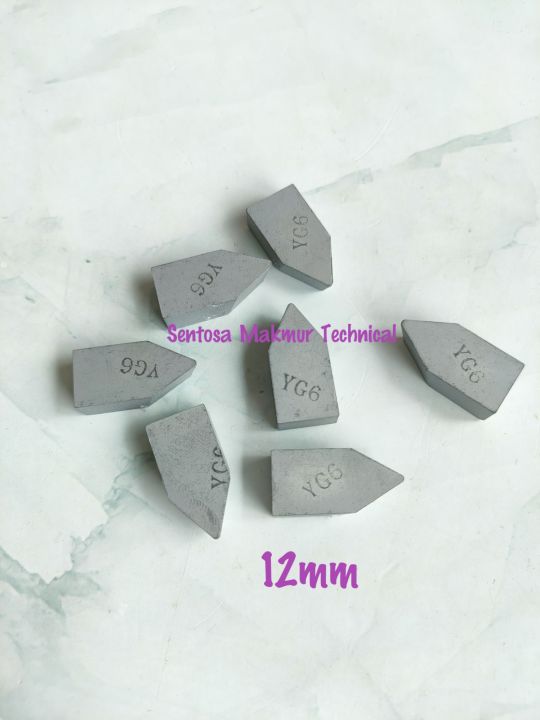 C125 YG6 12MM Mata Intan Widia Widya Pahat Bubut Betel 12 MM | Lazada ...