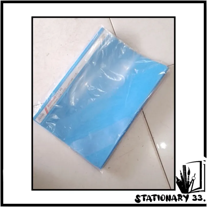 1 Pak Business File / Map Snelhecter Plastik Folio ( Biru ) | Lazada ...