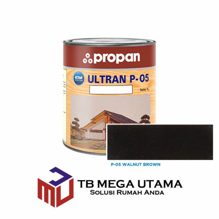Propan Ultran P-05 Walnut Brown 1 Kg | Cat Plitur Politur Kayu | Lazada Indonesia